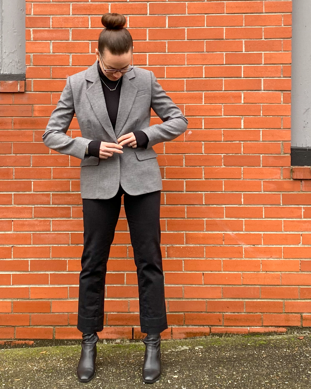 Italian Wool Blazer – Closet Core Patterns – Lindsay Janeane